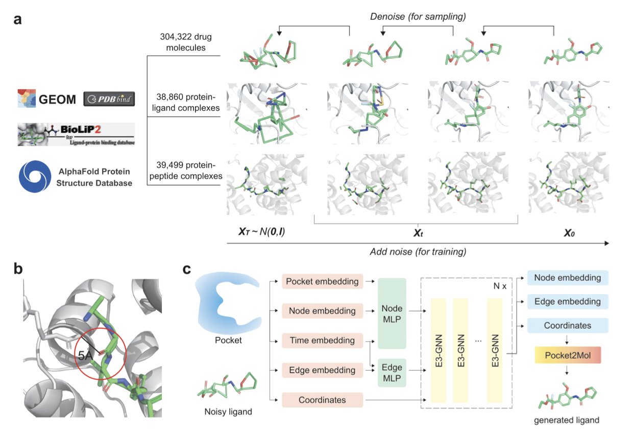 Peptide2Mol: AI Directly Generates Small Molecules that Mimic Peptides ...